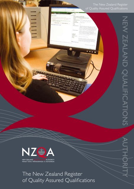 The New Zealand Register of Quality Assured Qualifications - NZQA