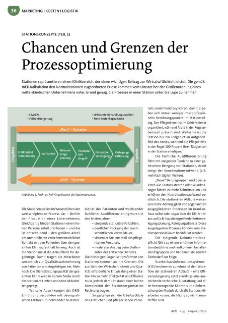 Chancen und Grenzen der Prozessoptimierung