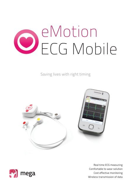 eMotion ECG brochure (pdf) - Mega Electronics Ltd