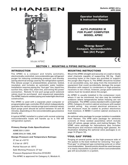 AUTO-PURGER for Plant Computer or PC - Hansen Technologies