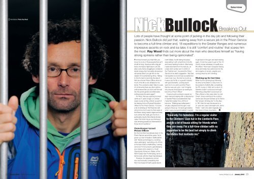 NickBullockBreaking Out - Great Escape. Nick Bullock.