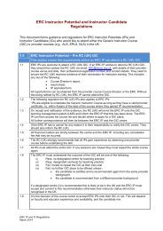 Appraisal form for identifying ALS Instructor Potential - Resuscitation ...