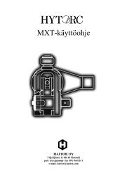 Hytorc ICE 3 Torque Chart - Haitor