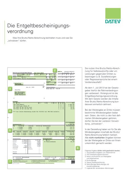 Merkblatt Normallohn PDF-Datei, 706 KB - DATEV eG