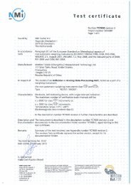 EC type-approval certificate - Mettler Toledo