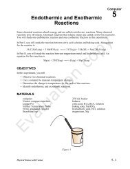 Baking Soda and Vinegar Investigations Revisited - Vernier ...