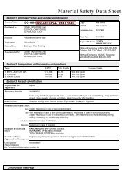 MATERIAL SAFETY DATA SHEET