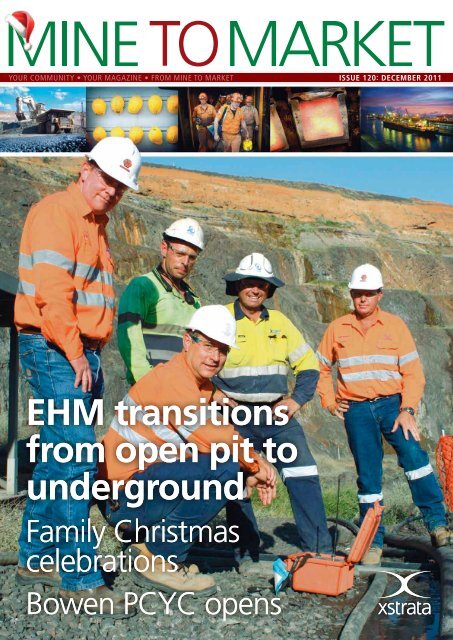 EHM transitions from open pit to underground ... - Mount Isa Mines