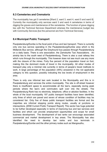 Edumbe Municipality Logo Local Roads Upgrade In Edumbe Municipality