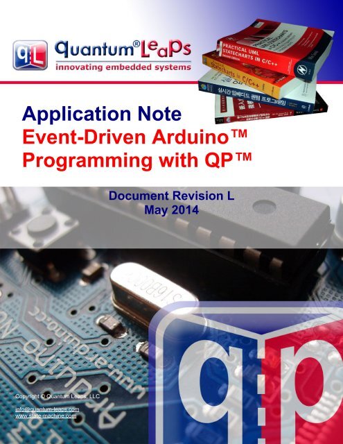 An Event Driven Arduino™ Programming With Qp™ Quantum Leaps