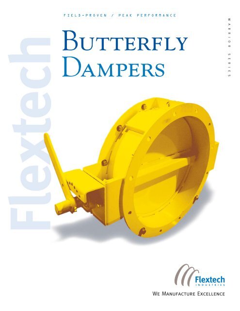 Butterfly Dampers - Flextech Industries, Ltd.