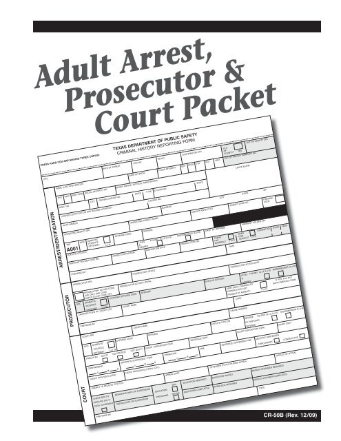 correction - Texas Department of Public Safety