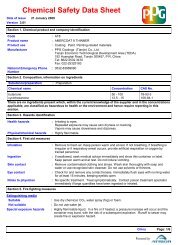 AmershieldTM VOC Data Sheet - Icon Coatings :: Fireproofing