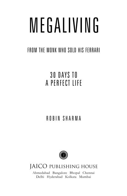 MEGALIVING - Jaico Publishing House