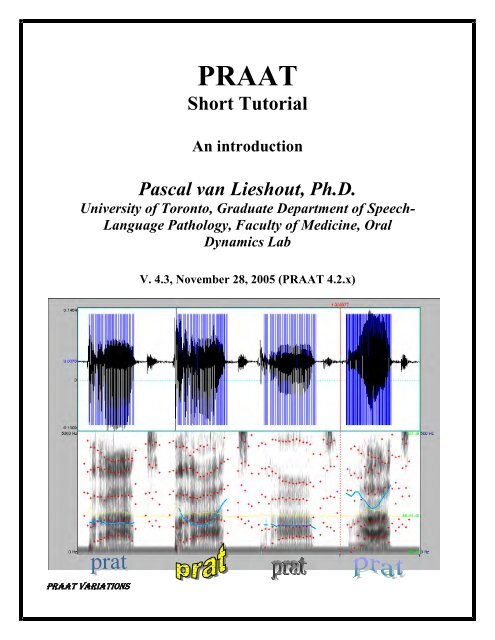 Praat online - mytesinc