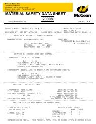 SAFETY DATA SHEET CEE BEE