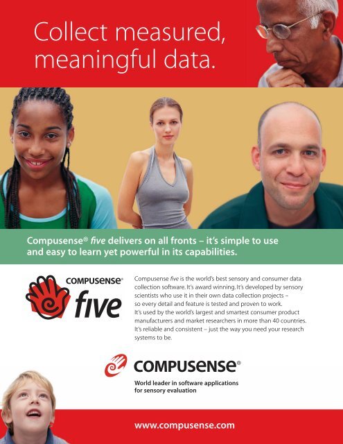Compusense five sheet - Compusense Inc.