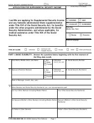 Form SSA-1696-U4 (05-2008) - Social Security
