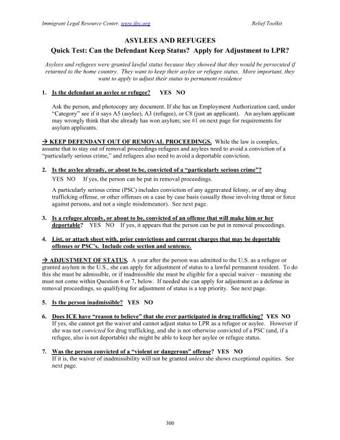 Immigrant Legal Resource