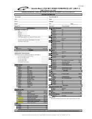 Quickie GP-Swing Away FSS Net Order Form ... - Sunrise Medical