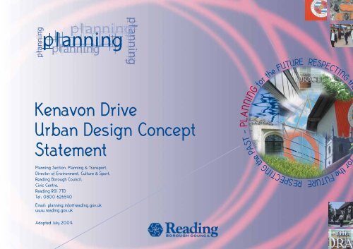 Kenavon Drive - Urban Design Concept Statement - Reading ...