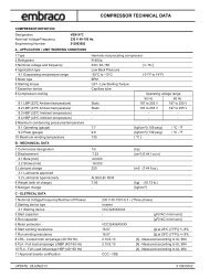 Datasheet - Embraco