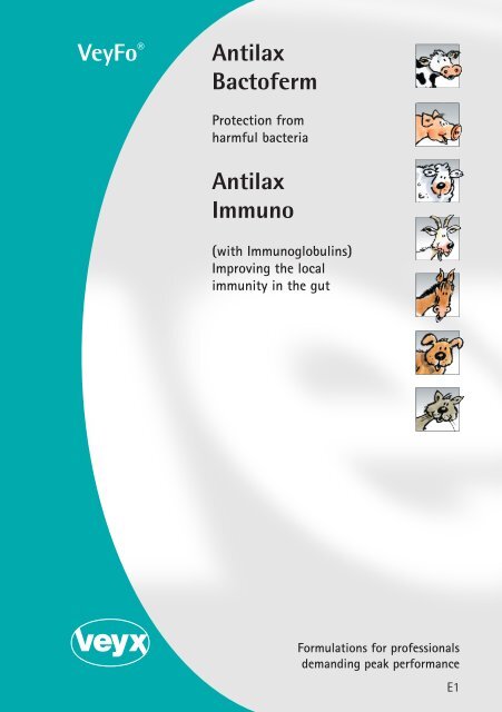 Antilax Bactoferm VeyFoÂ® Antilax Immuno - Veyx-Pharma GmbH