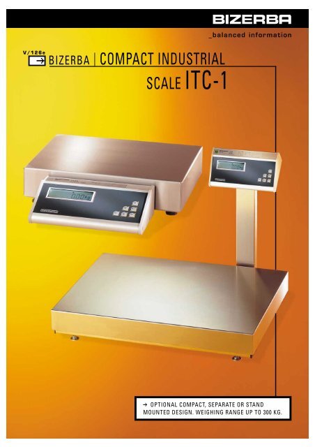 COMPACT INDUSTRIAL SCALE ITC-1