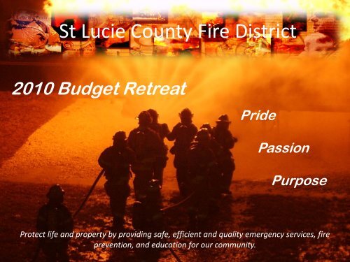 Introduction - St. Lucie County Fire District