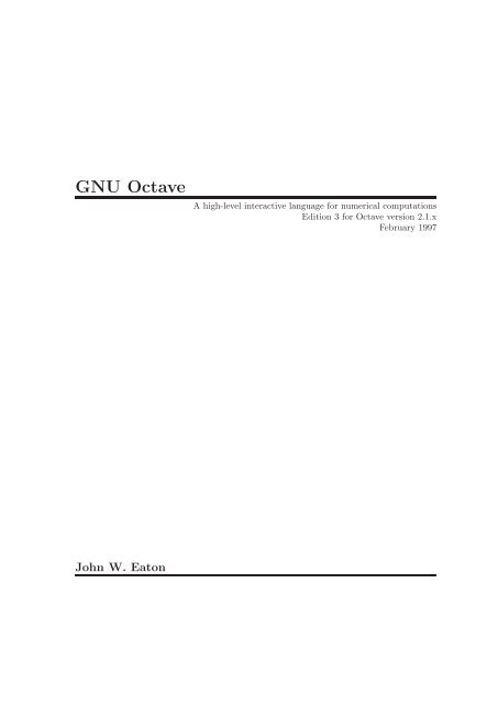 Gnu Octave Devrement For Loop Lasopacold