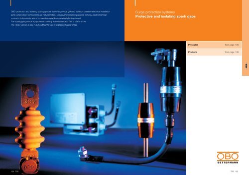 TBS. Protection and spark gaps - getel.gr