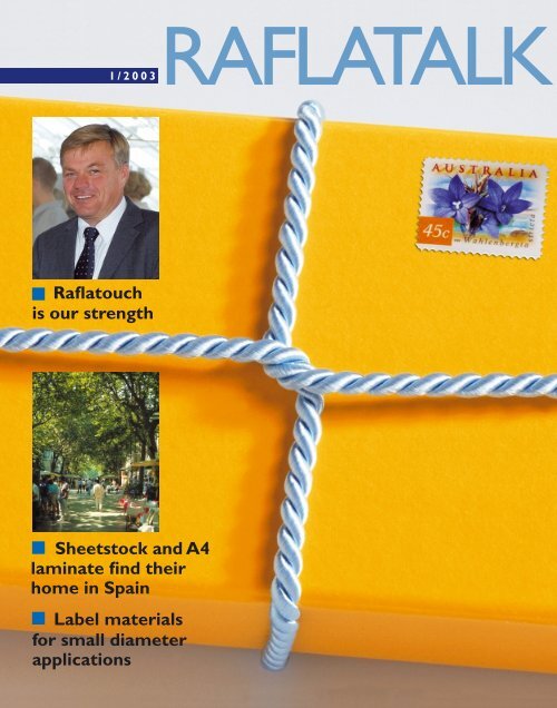 Raflatouch Sheetstock and A4 Label materials for ... - UPM Raflatac