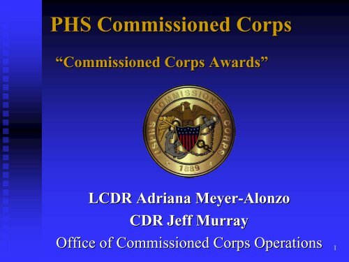 awardsâ ¦ - U.S. Public Health Service Commissioned Corps