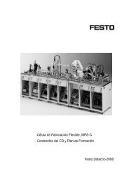 Célula de Fabricación Flexible, MPS-C Estación 3: Proceso Festo ...