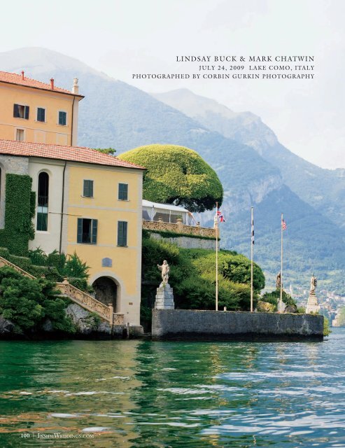 LINDSAY BUCK & MARK CHATWIN - Inside Weddings