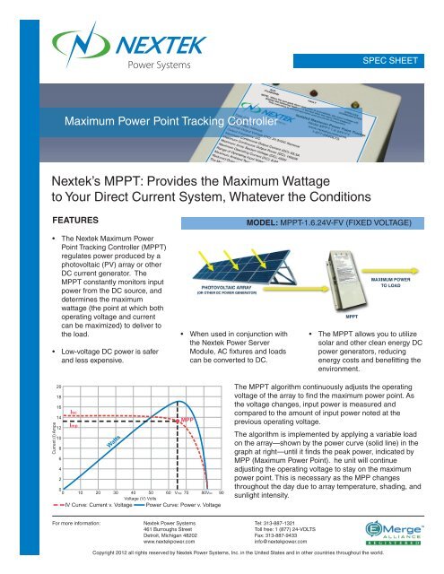 Maximum Power Point Tracking Controller (Fixed Voltage) Maximum Power Point Tracking Controller (Fixed Voltage)