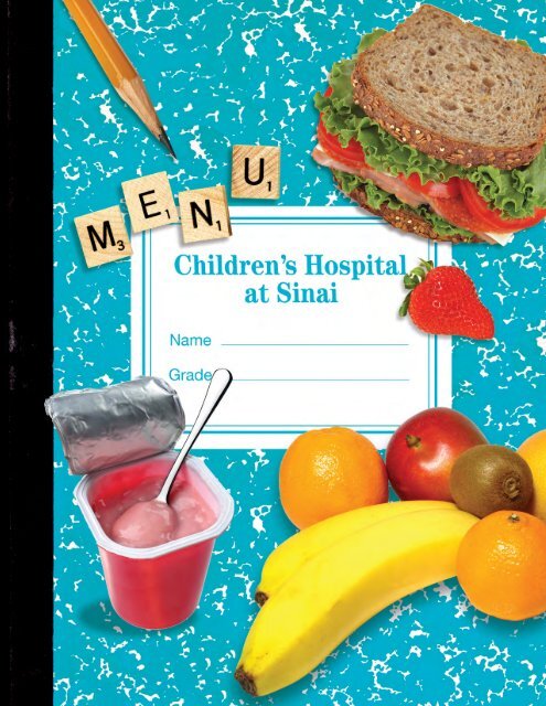 Room Service Menu - LifeBridge Health