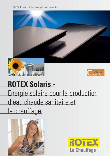ROTEX Solaris - Energie solaire pour la production d'eau ... - Av2l