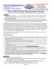 MagTrap Models 115, 120 & 125 - cesco