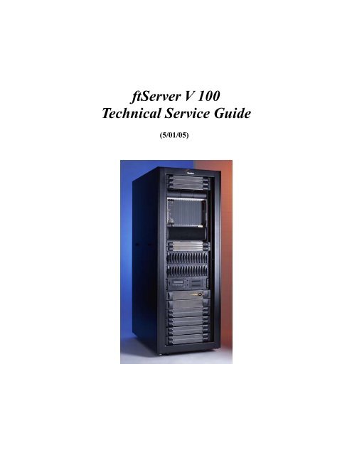 ftServer V 100 Technical Service Guide