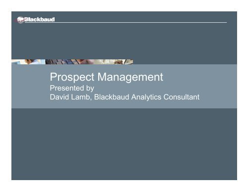Prospect Management