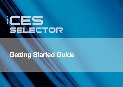 Getting Started with CES Selector - Granta Design