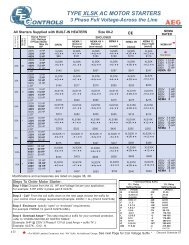 Siemens DP Contactor Cross Reference Chart - EE Controls.com