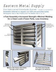 Aluminum Dixie Caps - Eastern Metal Supply