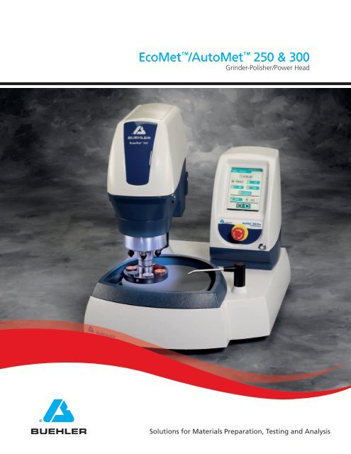 Ecomet® 250 Family - Buehler