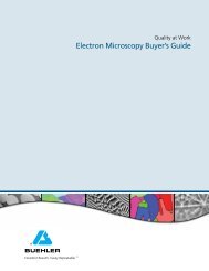 Tukon 1102 & 1202 Knoop/Vickers Hardness Tester - Buehler
