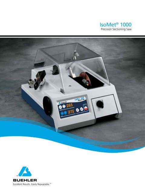 Isomet® 1000 - Buehler