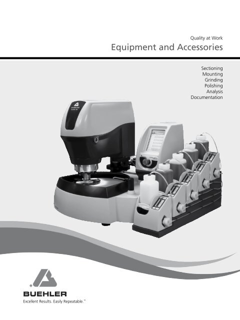 Equipment and Accessories - Buehler