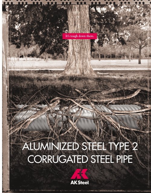 ALUMINIZED STEEL TYPE 2 CORRUGATED STEEL PIPE