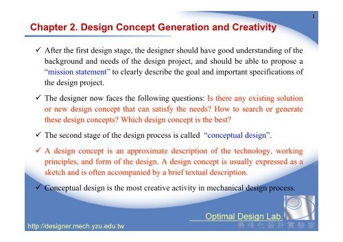Chapter 2. Design Concept Generation and Creativity